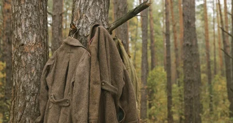 Overcoat Coat Of World War II Russian So... | Stock Video | Pond5
