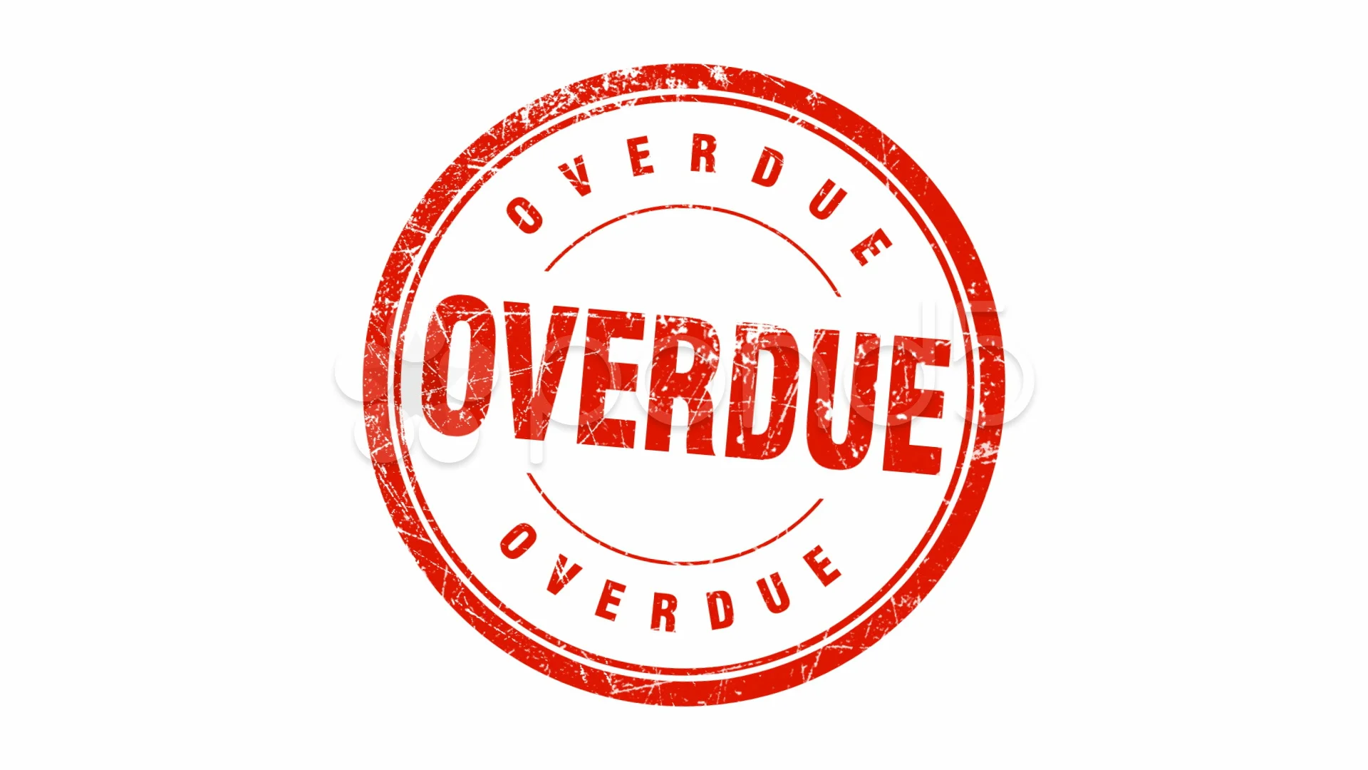 Overdue Stamp Overdue Free Signaling Icons