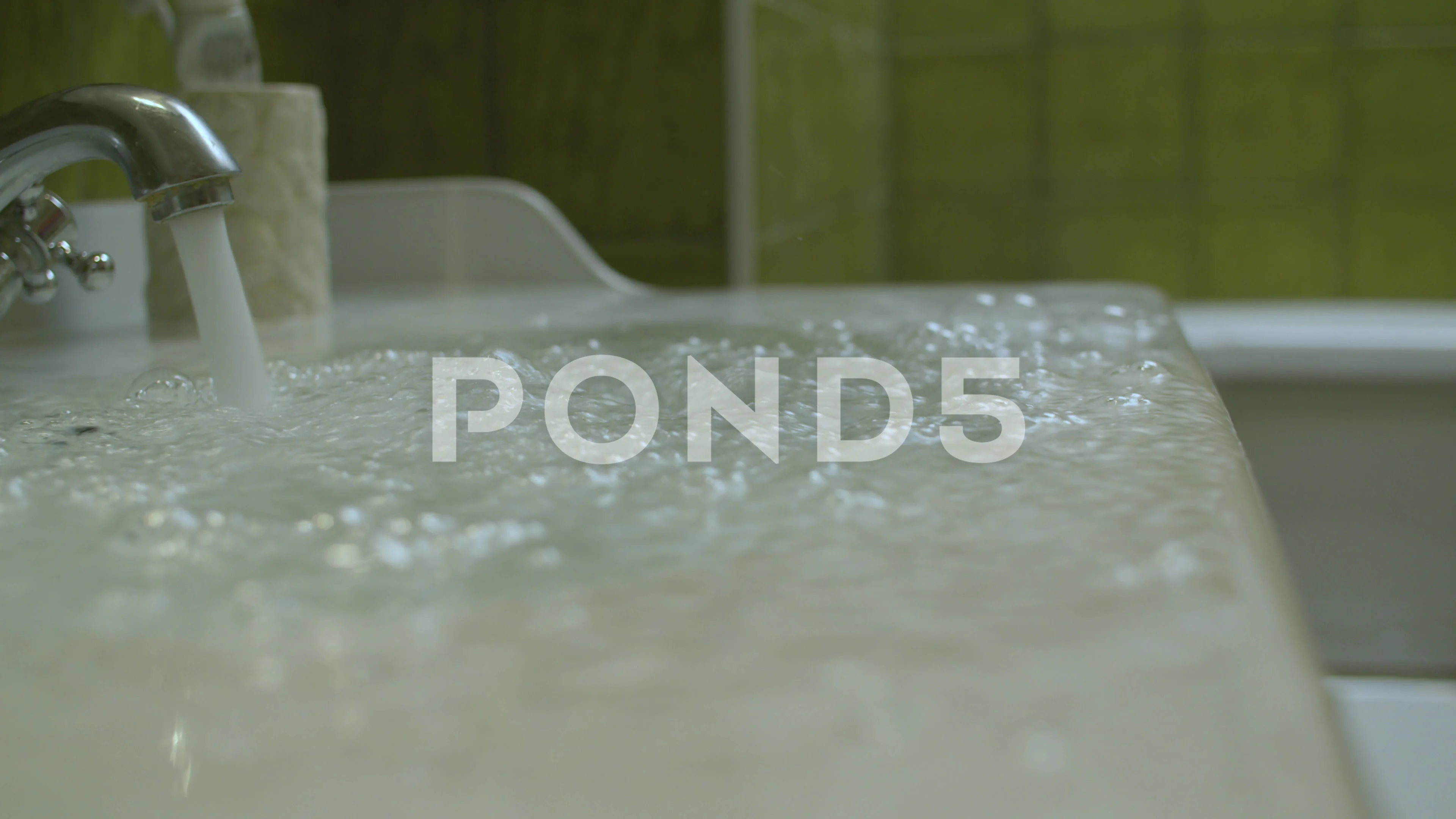 Overflowing Bathtub Cartoon