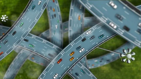 Cartoon Car Overhead View Stock Videos – Royalty-Free HD & 4K Videos