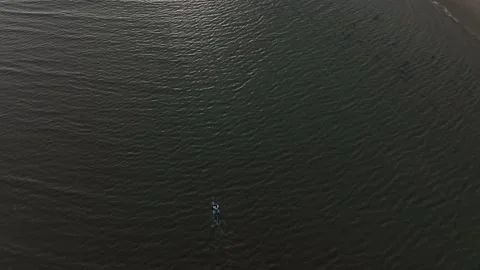 Overhead Sea - 4k nature animals people ... | Stock Video | Pond5