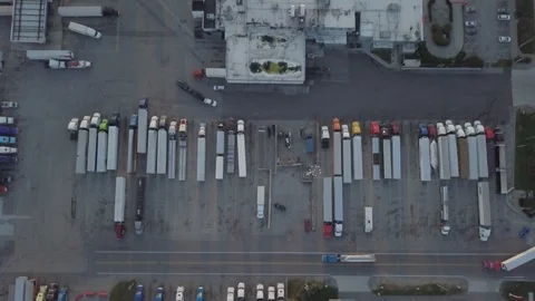 Overhead Semi Stock Videos – Royalty-Free HD & 4K Videos