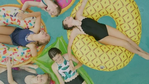 Girls Talking Overhead Stock Videos – Royalty-Free HD & 4K Videos | Pond5