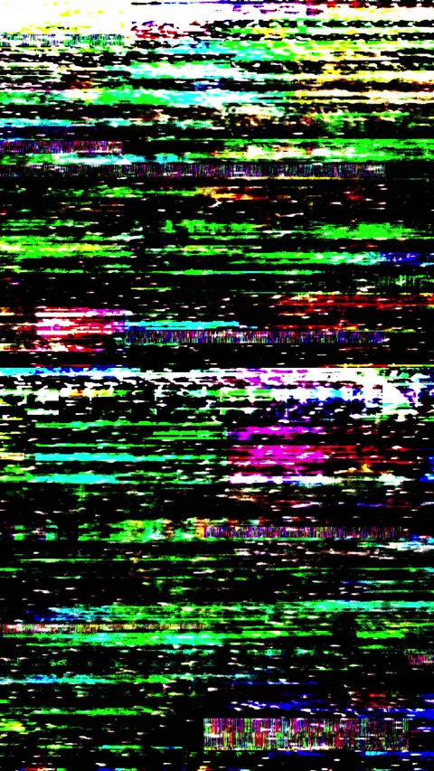 Overlap loop of vertical color TV failur... | Stock Video | Pond5