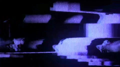 Overlapping shapes, static noise grain p... | Stock Video | Pond5