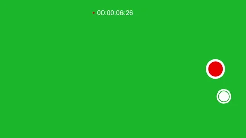 Overlay of recording screen. Smartphone ... | Stock Video | Pond5