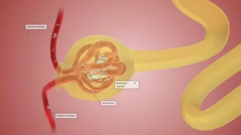 The Overview of Nephron Function | Stock Video | Pond5