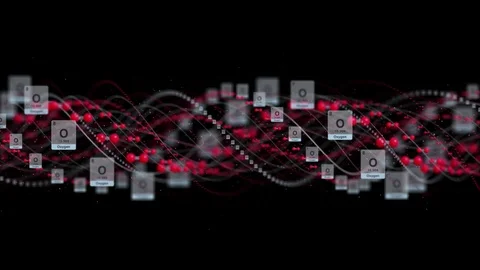 OXYGEN MOLECULE, Animation, Rendering, B... | Stock Video | Pond5