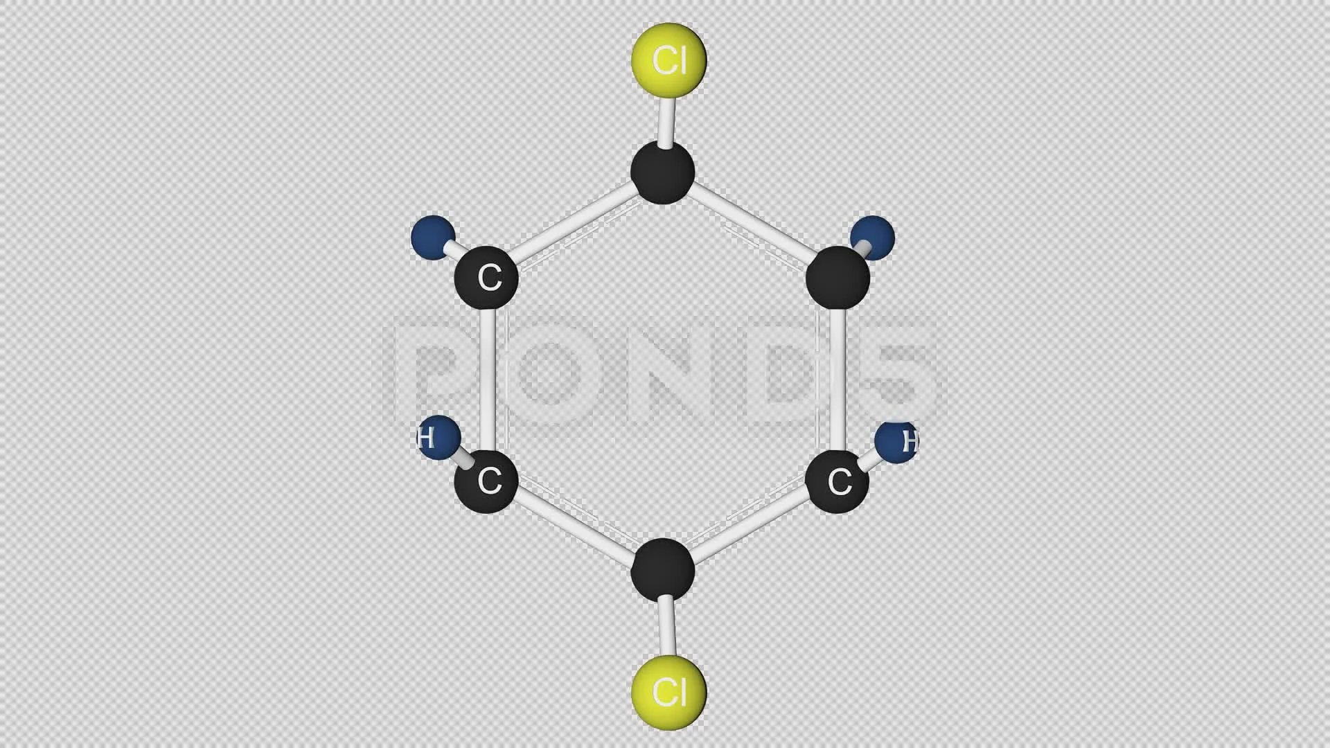 P Dibromobenzene Structure