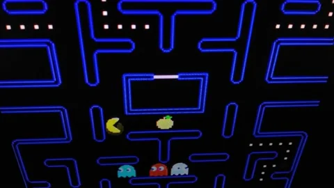 pac man arcade game. pacman arcade video... | Stock Video | Pond5