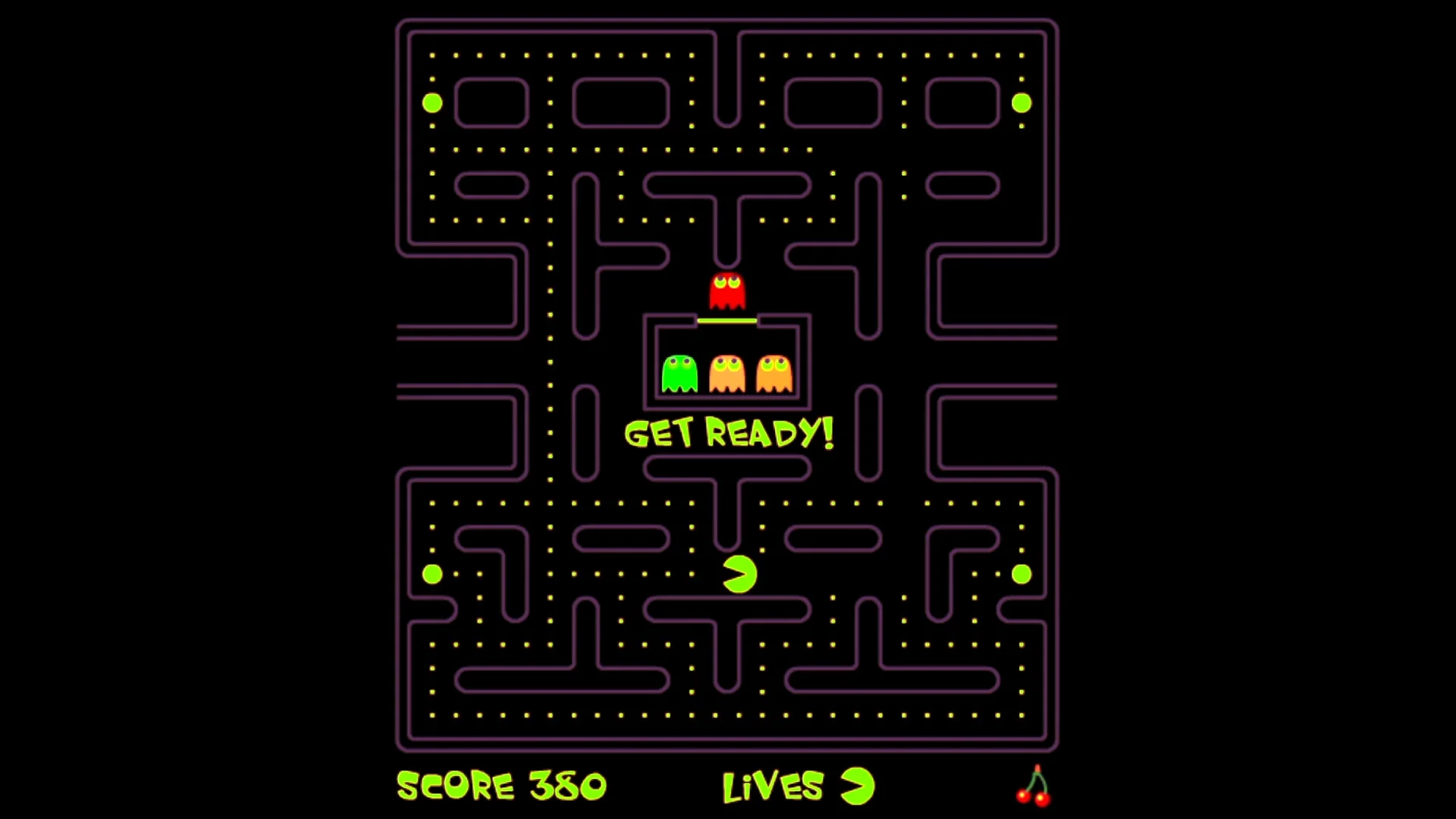 Pacman Game Over Free