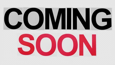 Pack Of 2 COMING SOON Stop Motion Paper ... | Stock Video | Pond5