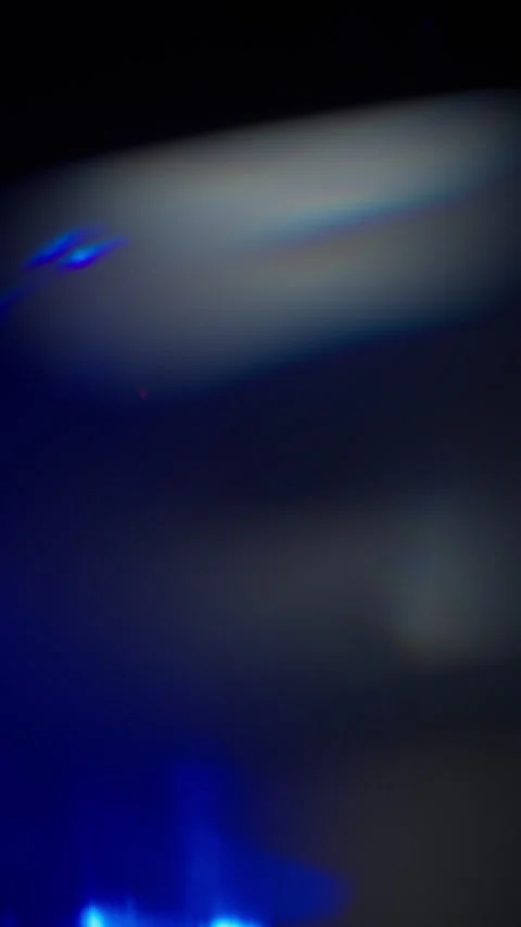 Pack of blue light leaks and rainbow pri... | Stock Video | Pond5