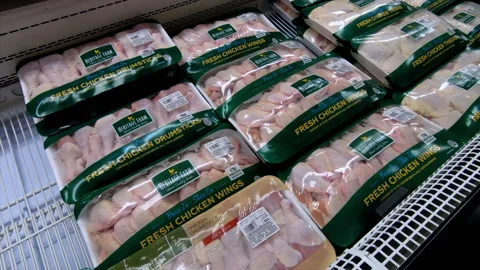 Packaged Chicken Stock Video Footage | Royalty Free Packaged Chicken ...
