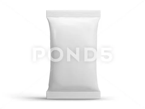 Packaging layout. Wrapper for food mockup. Isolated ~ Clip Art #155838527