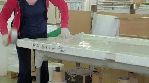 packing wooden door for transportation.p... | Stock Video | Pond5