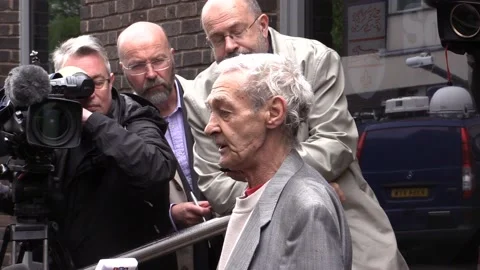Paddy Hill, one of the Birmingham Six, t... | Stock Video | Pond5