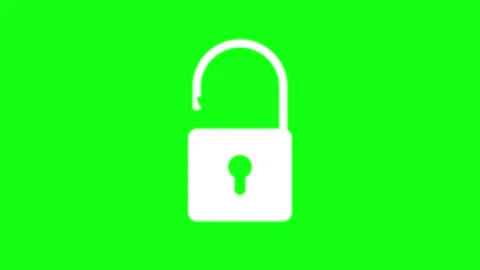 padlock animation padlock green screen h... | Stock Video | Pond5