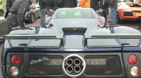 Pagani Zonda Stock Video Footage | Royalty Free Pagani Zonda Videos | Pond5