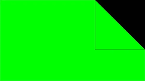 Page-turning effect on green screen, Chr... | Stock Video | Pond5