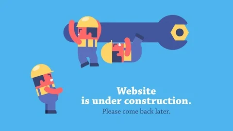 Page Under Construction Stock Video Footage | Royalty Free Page Under ...