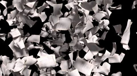 Falling Paper Stock Videos – Royalty-Free HD & 4K Videos
