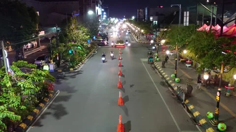 Pahlawan Street Center Madiun East Java ... | Stock Video | Pond5