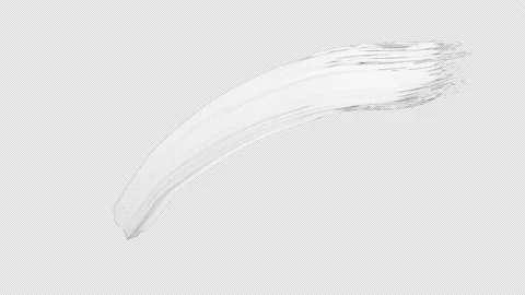 Paint Brush with alpha channel | Stock Video | Pond5