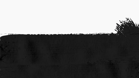 Paint Brush Transition Reveal with Trans... | Stock Video | Pond5