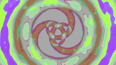 Paint circular mixture animation backgro... | Stock Video | Pond5