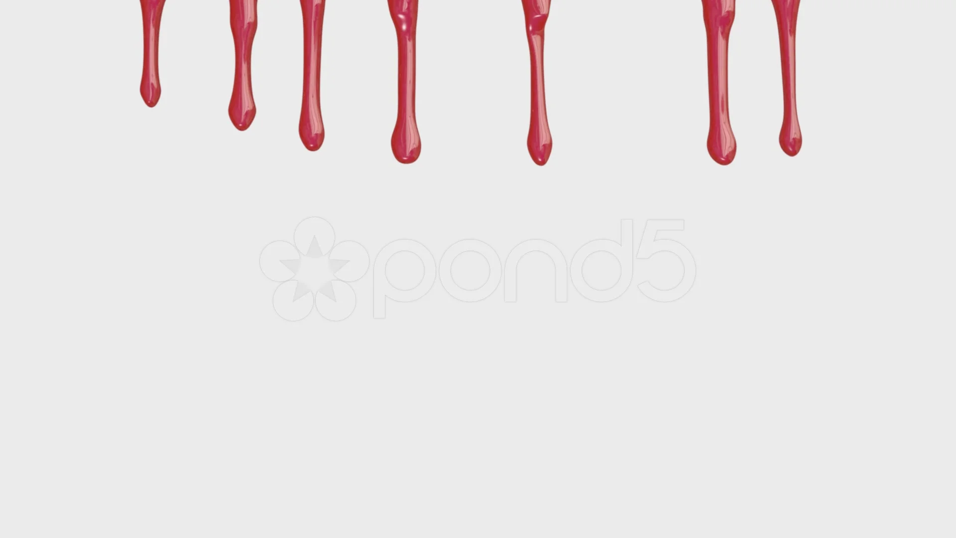 White Paint Dripping