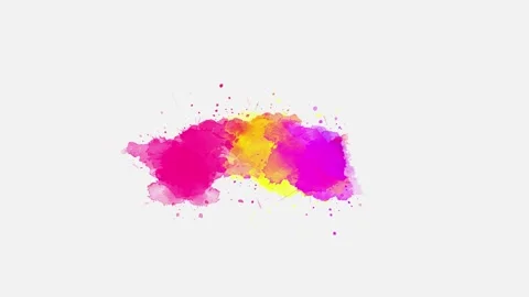 Paint ink slow motion transition reveal ... | Stock Video | Pond5