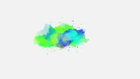 Paint ink slow motion transition reveal ... | Stock Video | Pond5