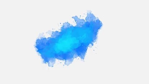 Paint ink slow motion transition reveal ... | Stock Video | Pond5