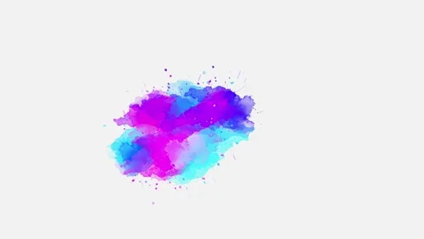 Paint slowmotion transition reveal effec... | Stock Video | Pond5