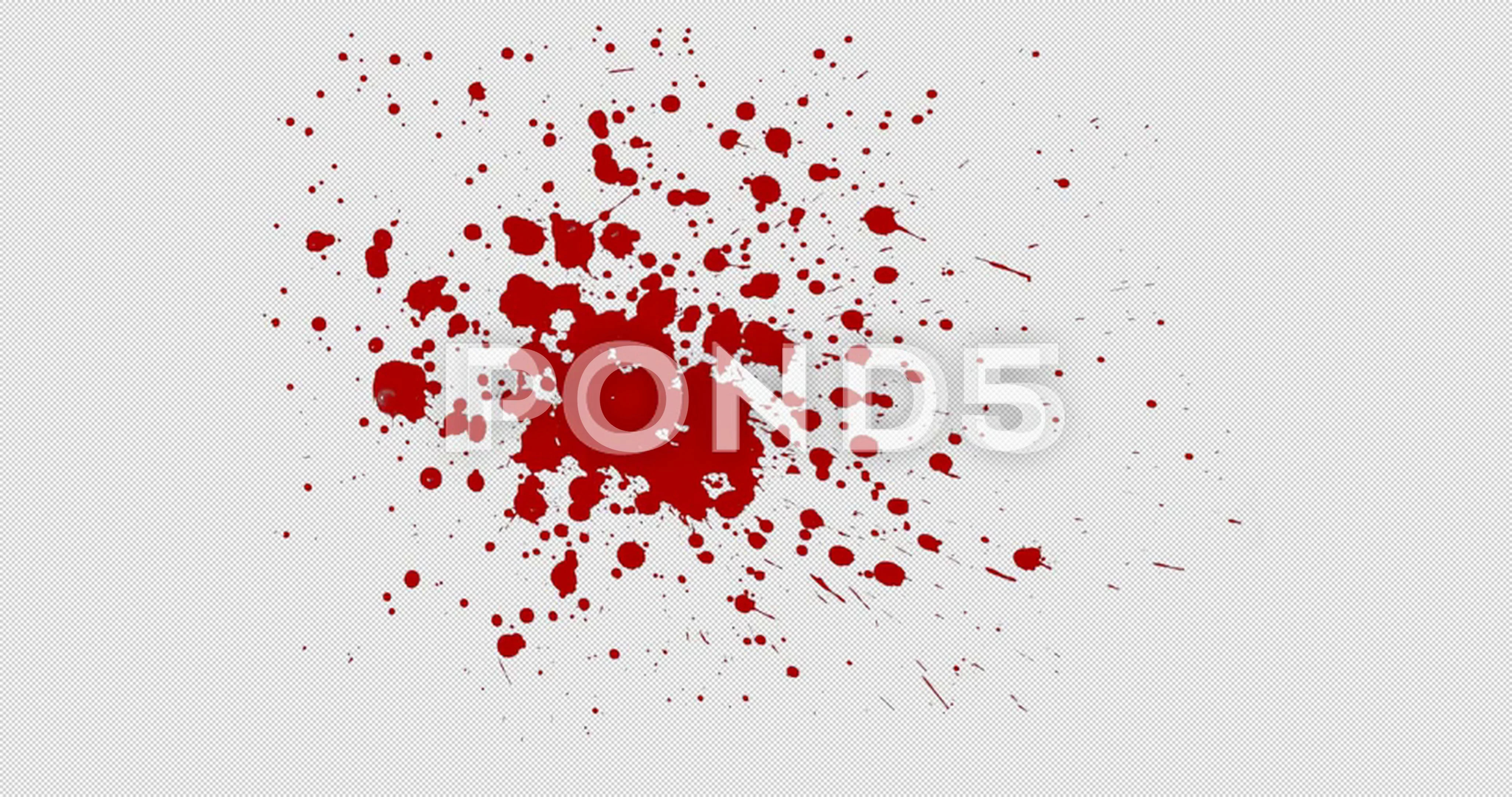 Red Splatter Paint Background