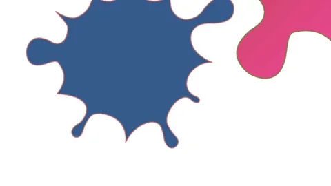 Paint Splatter Background Animation. | Stock Video | Pond5