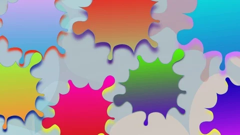 Paint Splatter Background Animation. | Stock Video | Pond5