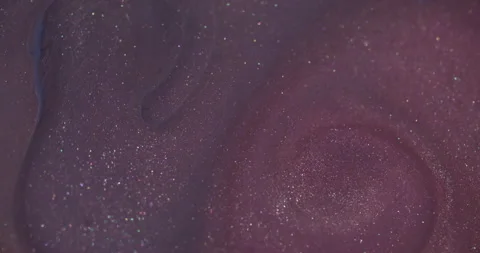 Paint splatter glitter bubble round oil ... | Stock Video | Pond5