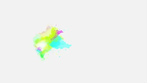 Paint splatter texture alpha overlay ani... | Stock Video | Pond5