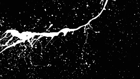 Paint Splatter Alpha Stock Video Footage | Royalty Free Paint Splatter ...