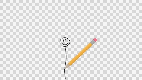 Painting. Animation of a pencil drawing ... | Stock Video | Pond5