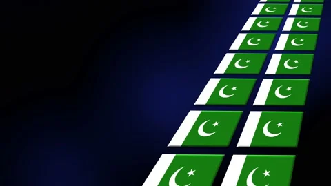 Pakistan Flag Animated Background 3d Ani... | Stock Video | Pond5