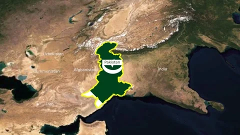 Pakistan Map Hd Stock Videos – Royalty-Free HD & 4K Videos | Pond5