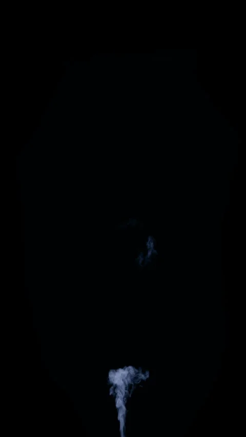 Pale smoke on alpha background | Stock Video | Pond5