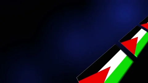 Palestine Flag Animated Background 3d An... | Stock Video | Pond5