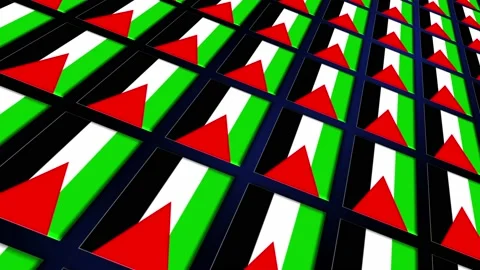 Palestine Flag Animated Background 3d An... | Stock Video | Pond5