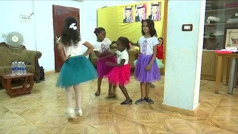 Palestinian refugees in Jordan harness t... | Stock Video | Pond5