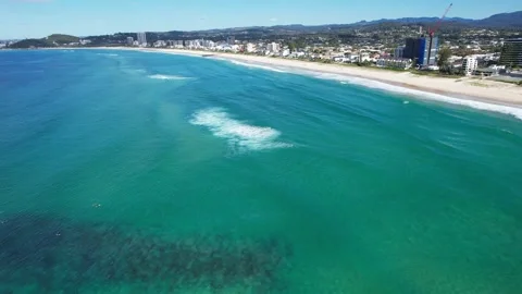 Palm Beach Reef - Gold Coast Queensland ... | Stock Video | Pond5