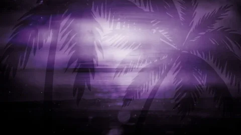 Palm Trees Motion Background Loop | Stock Video | Pond5